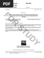 EN 124-1:2015 Performance Standards | PDF | Reinforced Concrete | Concrete