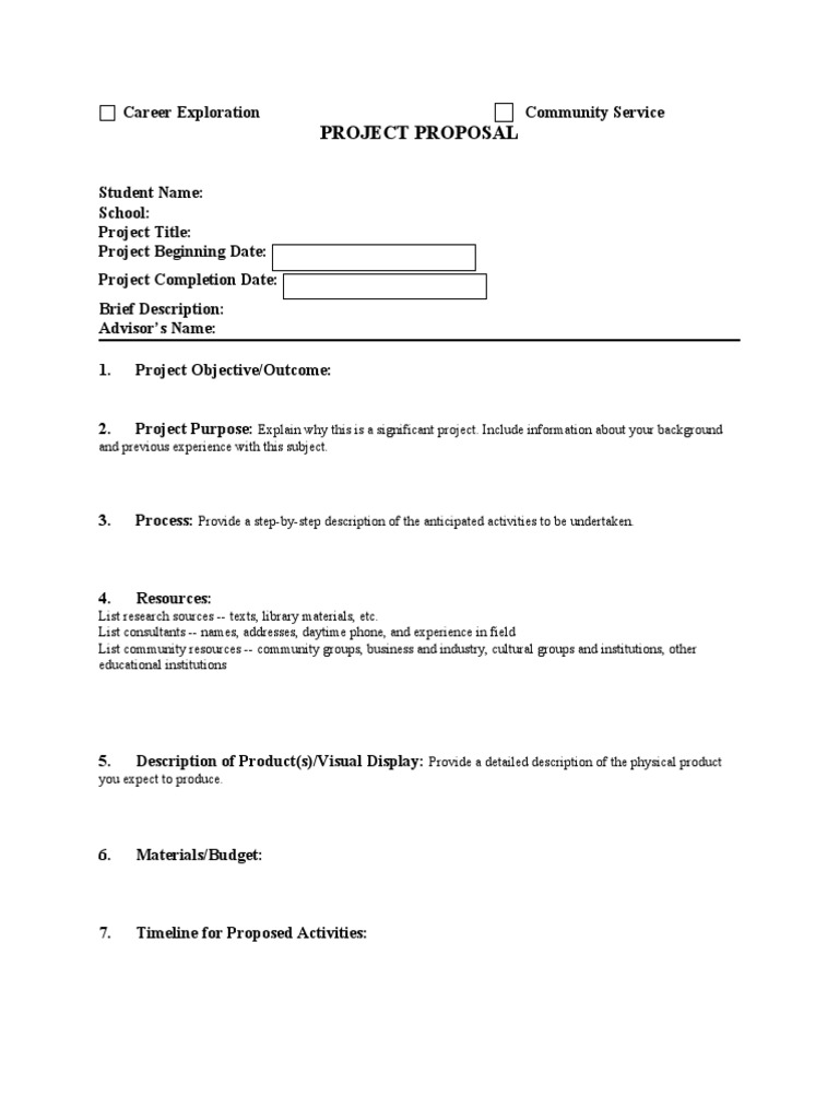 Project Proposal Template | PDF | Art | Computers