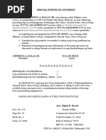 Acknowledgment Receipt Tagalog | PDF