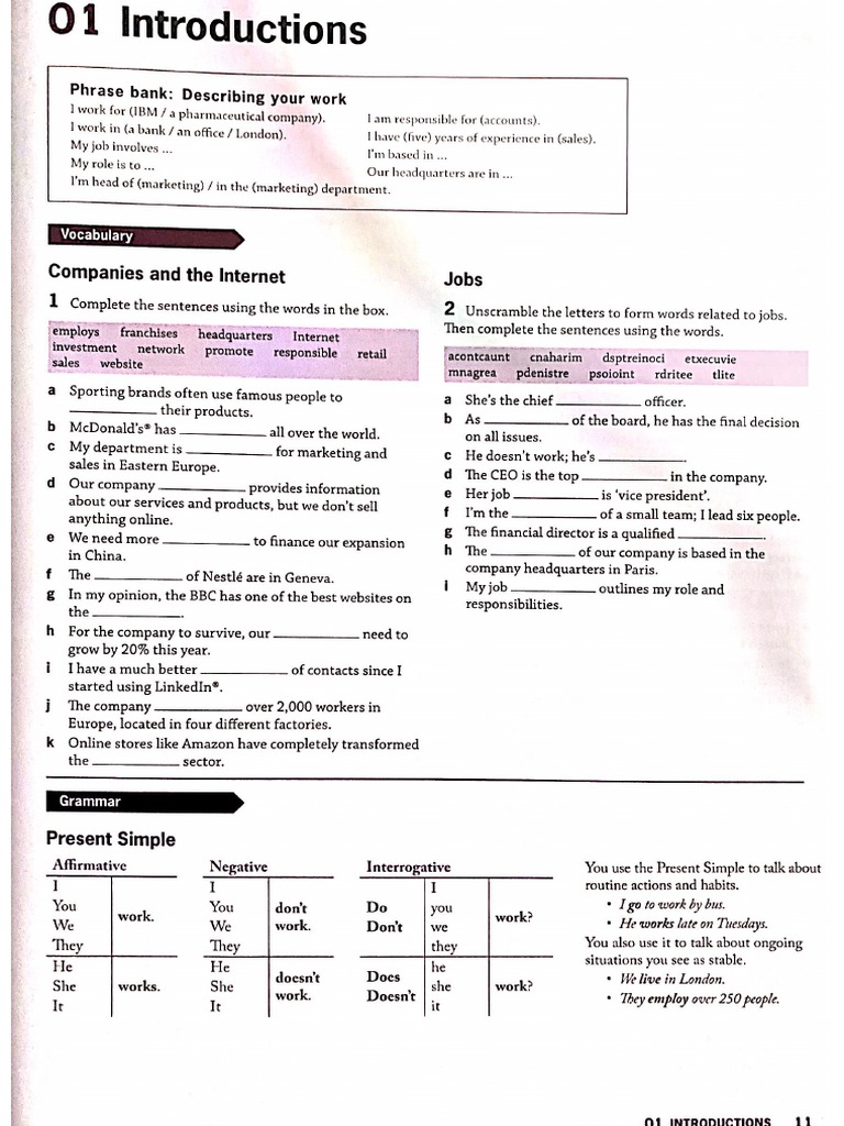 Review Present Simple VS Present Progressive Pag 10 | PDF