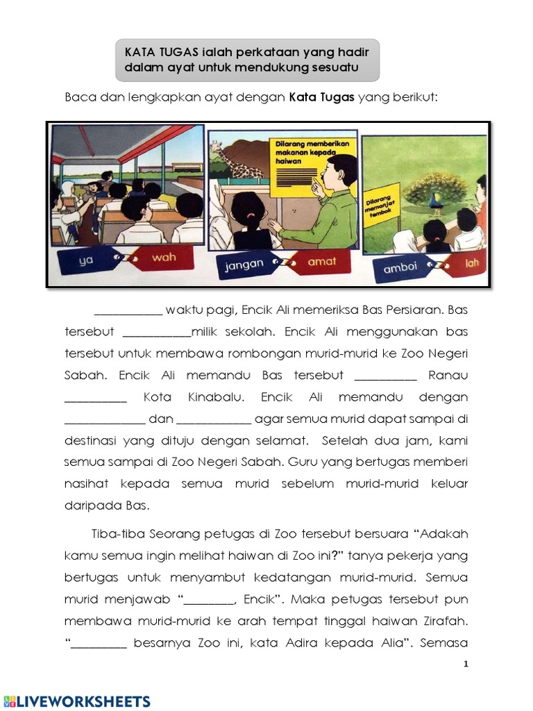 Kata Tugas | PDF