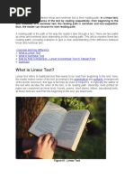 English: Quarter 2 - Module 7: Linear and Non-Linear Texts | PDF ...