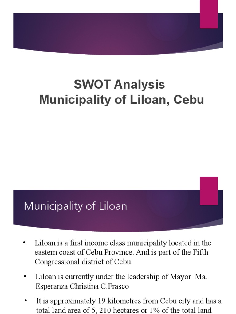 Swot | PDF | Cebu | Swot Analysis