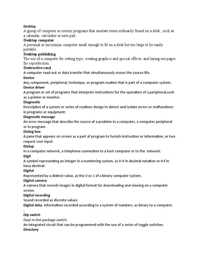 Desktop: Dual In-Line Package Switch | PDF