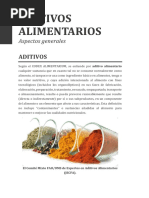 Acuerdo de Aditivos | PDF | Alimentos | Seguridad alimenticia