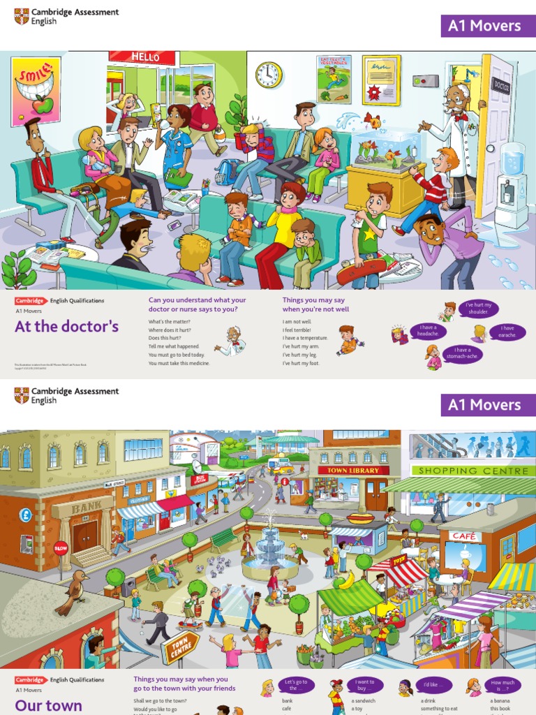 Cambridge English A1 Movers Yle Movers Poster Pack | PDF