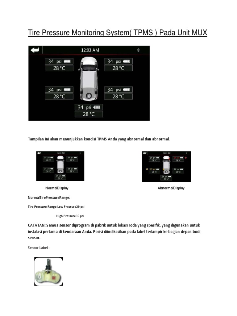 TPMS Mux | PDF | Pengelolaan Keuangan & Uang | Teknologi & Rekayasa