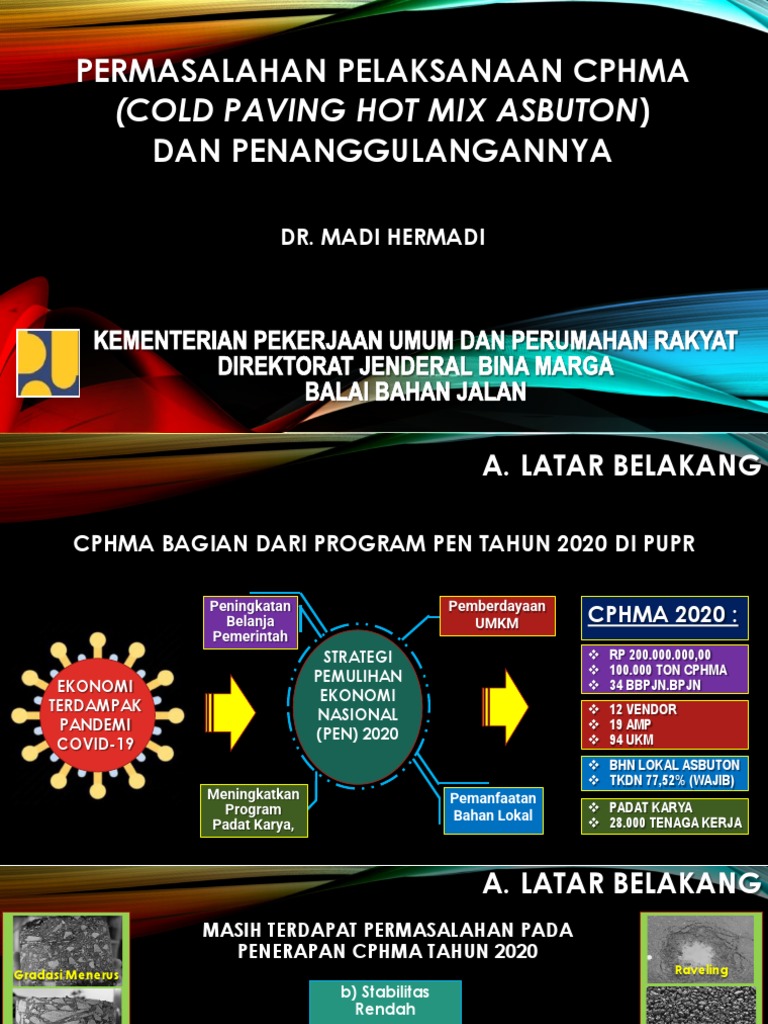 WEBINAR - Permasalahan Pelaksanaan CPHMA Dan Penanggulangannya | PDF