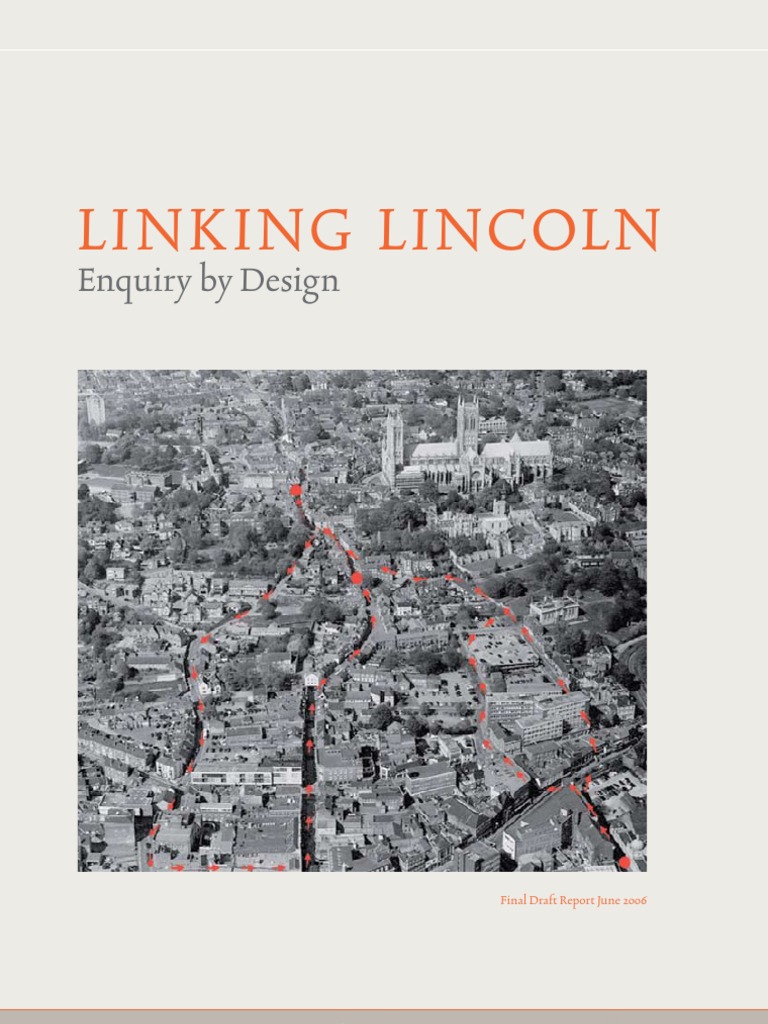 Lincoln Masterplan | PDF | Built Environment | City