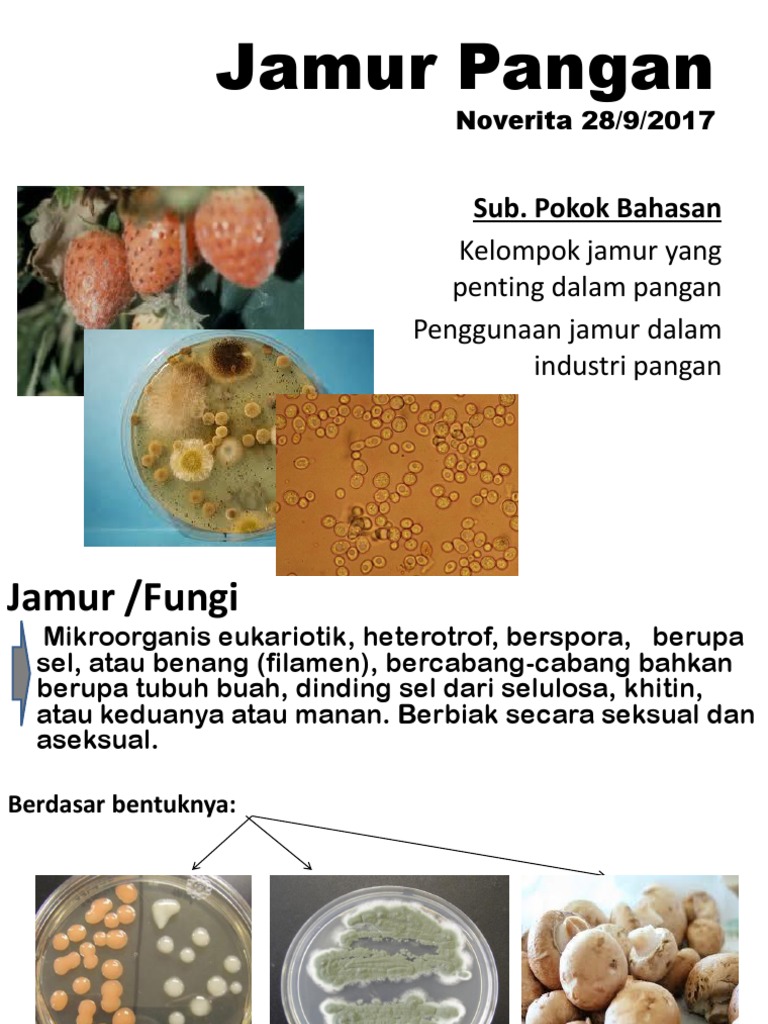 Jamur Pangan: Peran dan Dampaknya | PDF | Griya & Taman