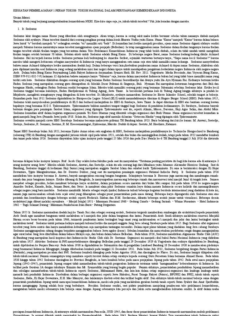 Peran Soekarno dalam Kemerdekaan | PDF