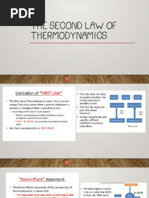 Ppt Second Law Of Thermodynamics Powerpoint PPT – Sect. 1 Basics Of