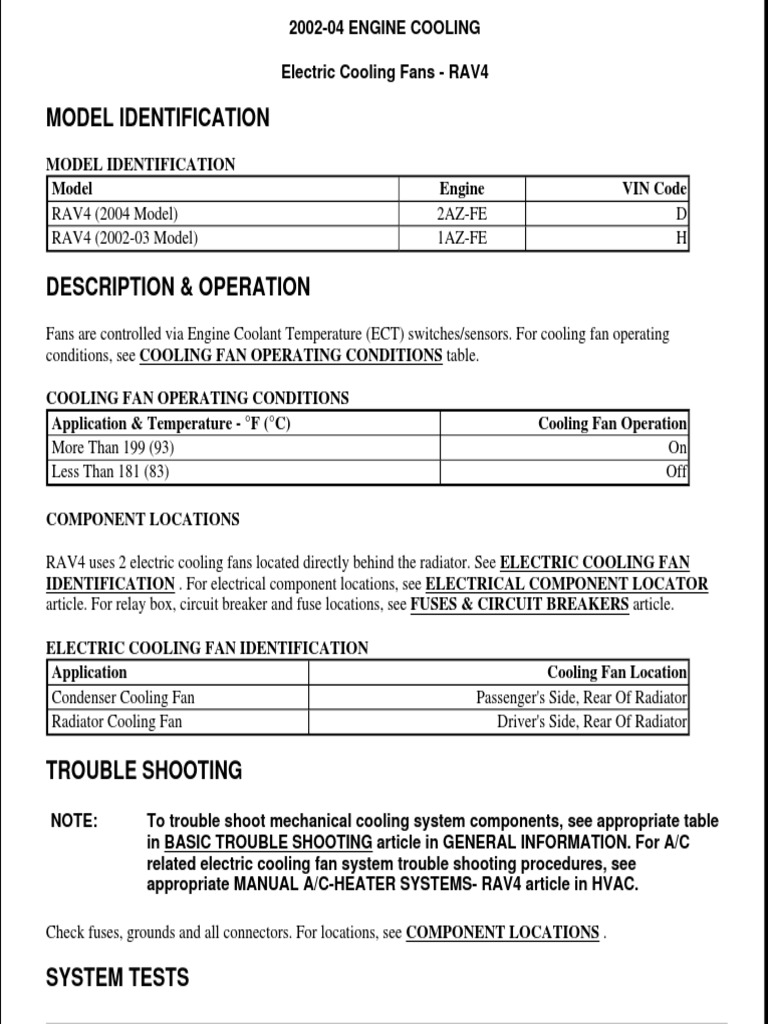 2018 Rav4 Fan At High Speed Is Your Engine Screaming A Comprehensive Guide To Diagnosis And Repair