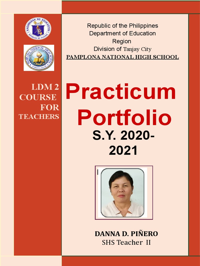 Practicum Portfolio for Teachers 2020-2021 | PDF | Educational ...