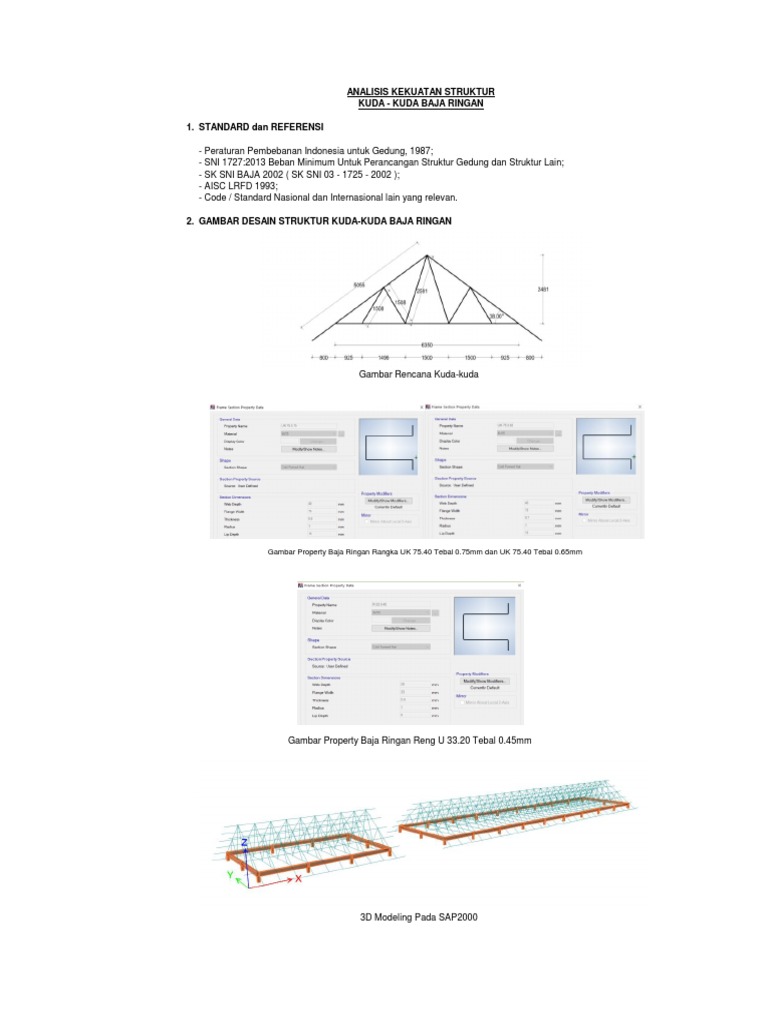 RANGKA BAJA RINGAN UK75 Aplus 6,35x27,33 | PDF
