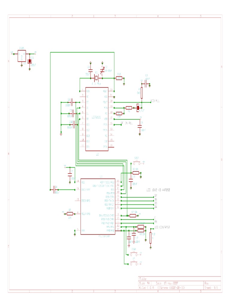 PLL Lc72131 Esquema | PDF