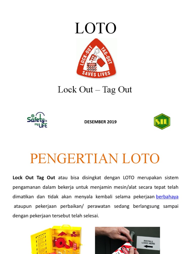 Pengantar Sistem LOTO dalam K3 | PDF | Teknologi & Rekayasa
