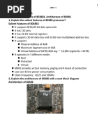 Unit 1 - 80386 Architecture and Programmers Model | PDF | Integer (Computer Science) | Central ...