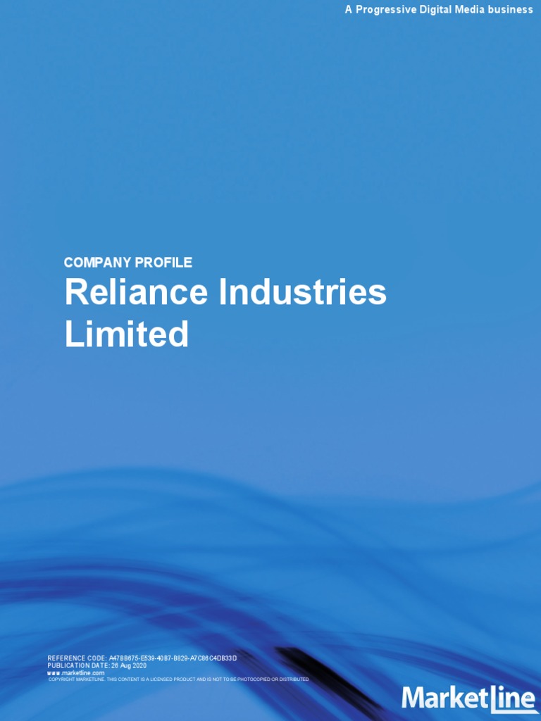Reliance Industries | PDF | Polyester | Oil Refinery
