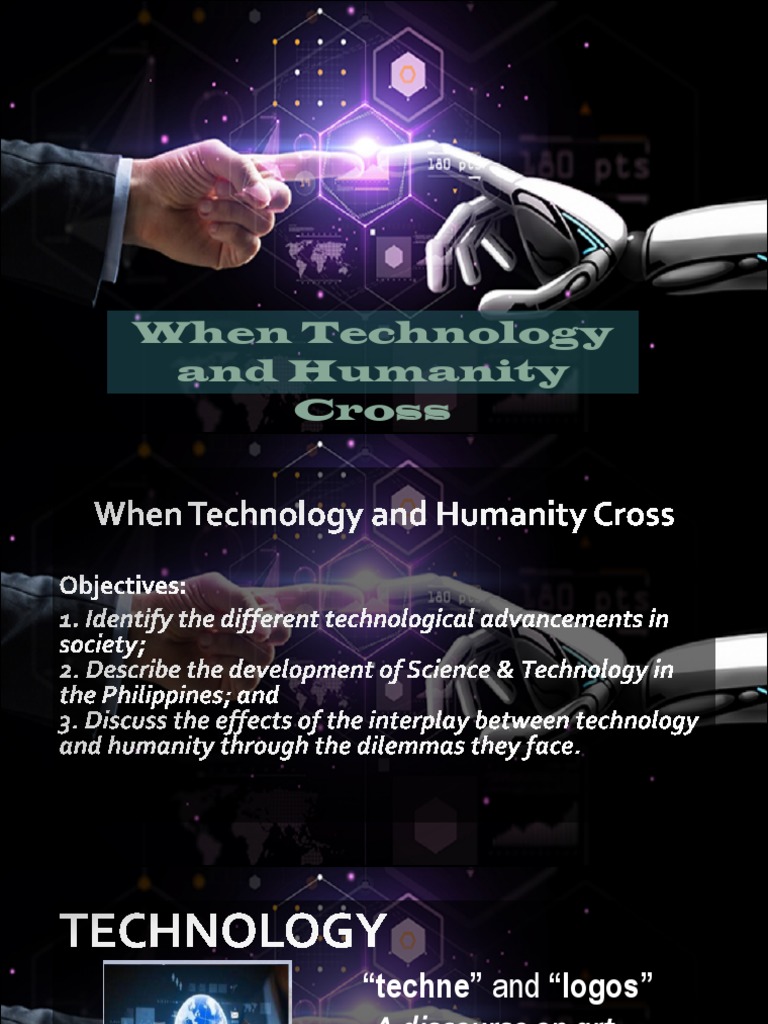 Lesson 6 When Technology and Humanity Cross | PDF