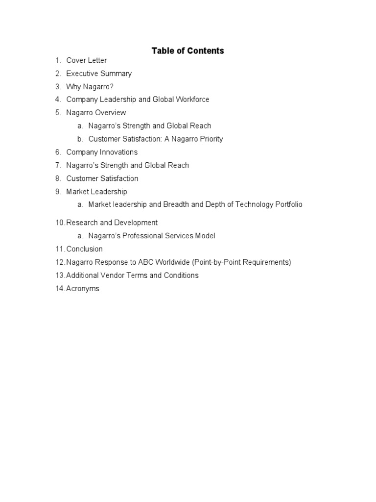 Nagarro Case Study 1 RFP | PDF | Leadership | Banks