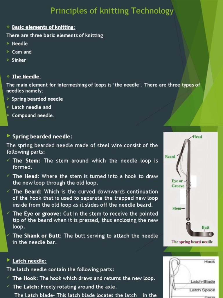 Principles of Knitting Technology | PDF | Knitting | Machines