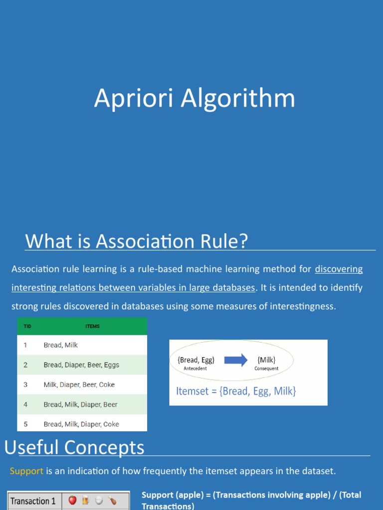 Apriori | PDF | Applied Mathematics | Data Analysis