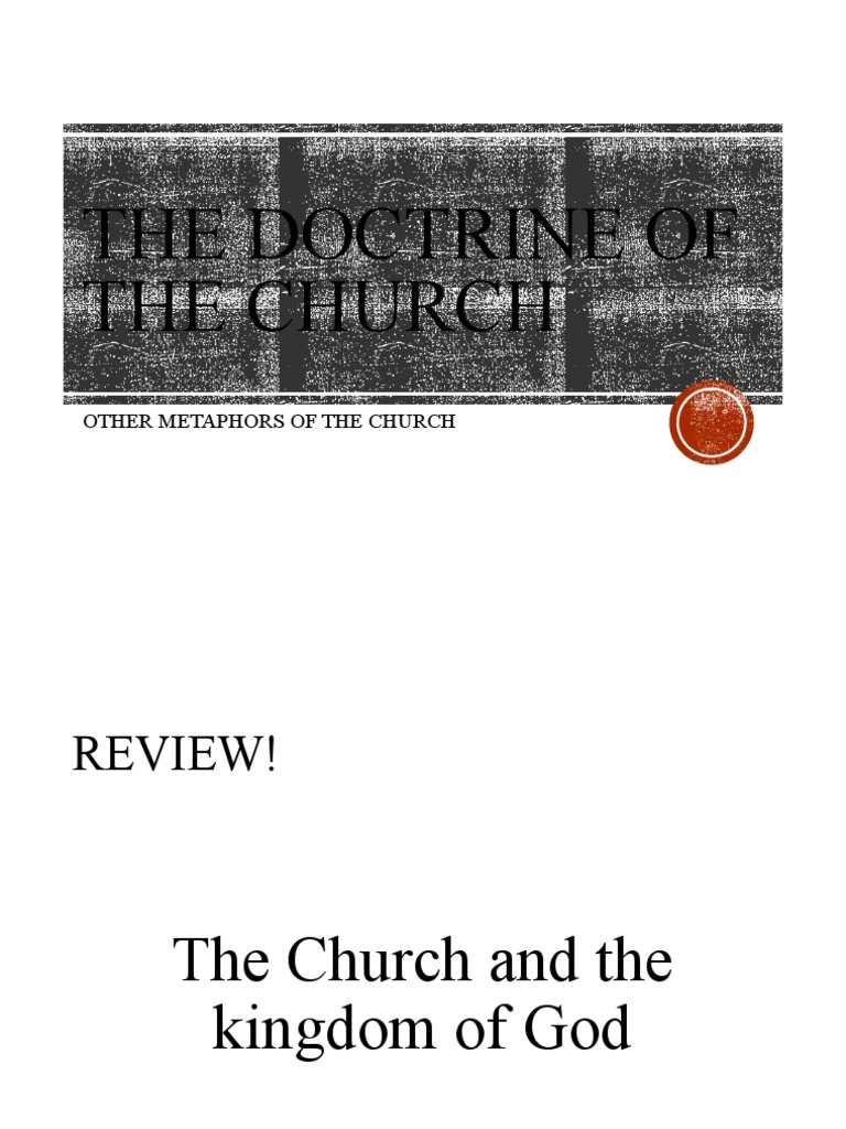 The Doctrine of The Church | Download Free PDF | God The Father ...