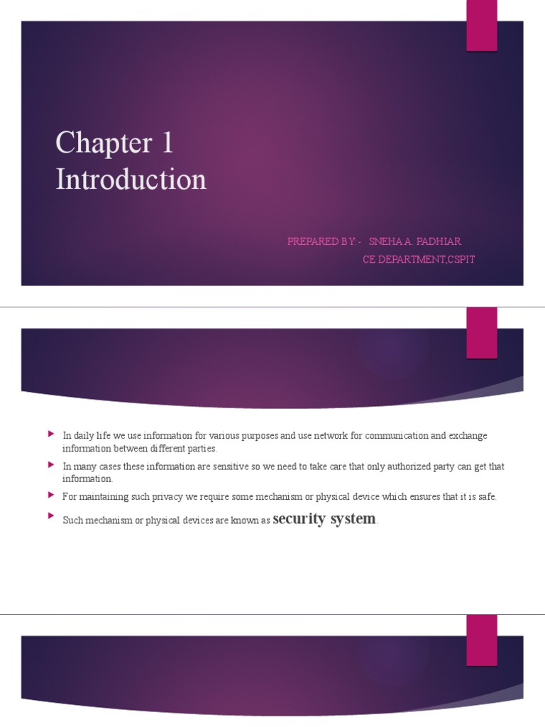 Introduction to Information Security Concepts | PDF | Information Security | Cryptography