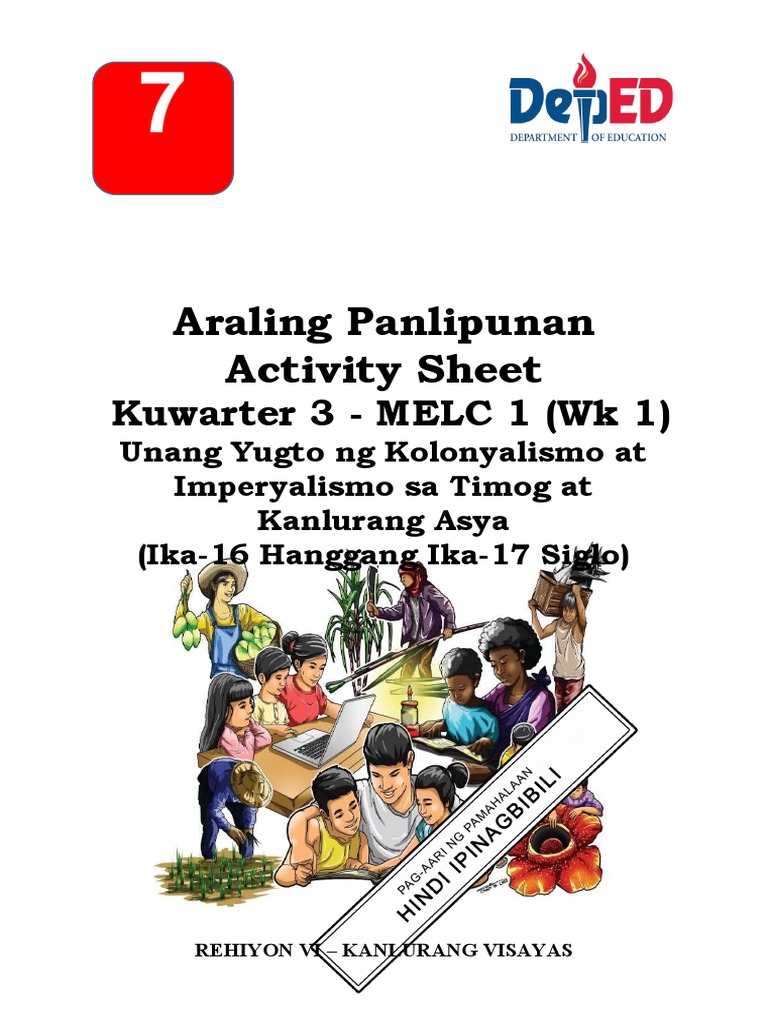 Las - Aralpan 7 - q3 - Melc 1 - WK 1 - Version 1 | PDF