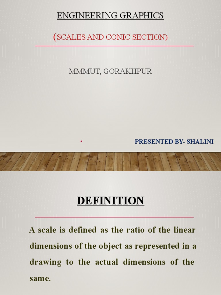 Understanding Scales in Engineering Drawings | PDF | Ellipse ...