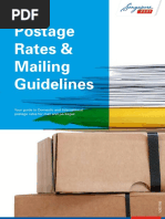 International Post Charges Easy Guide | PDF | Postage Stamp | Mail