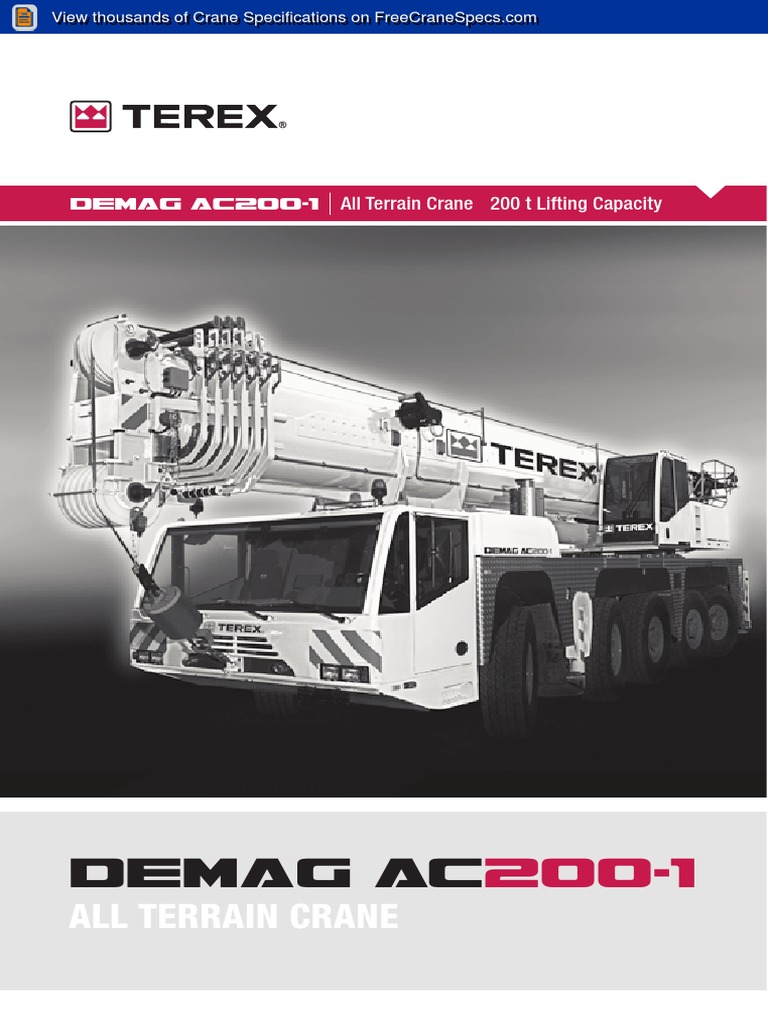 Terex Demag AC 200 1 | Descargar gratis PDF | Informatique et ...