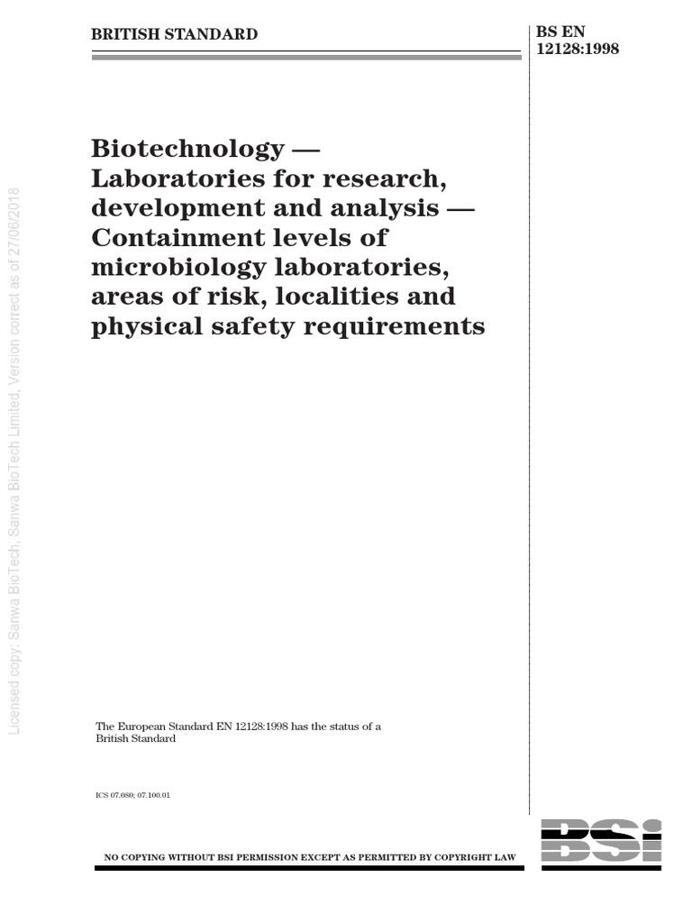 BS en 12128-1998 - (2018-06-27 - 04-40-22 Am) | Download Free PDF ...