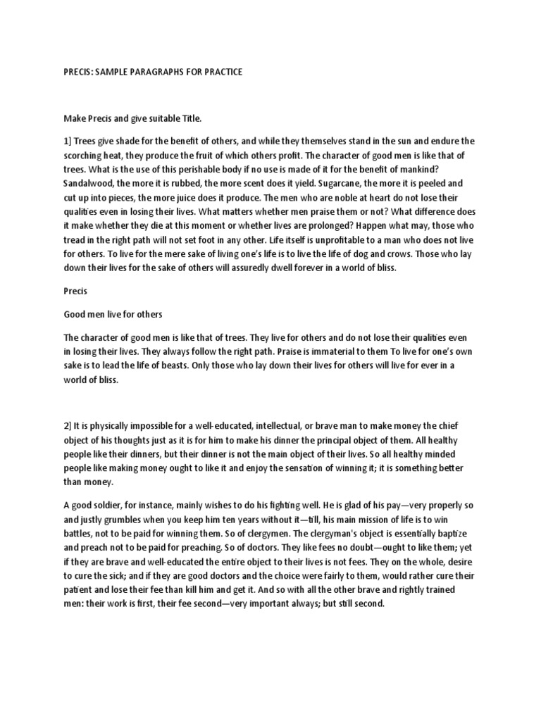 PRECIS - SAMPLE-WPS Office | PDF | Thought | Knowledge