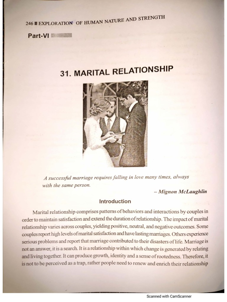 Marital Relationships | PDF