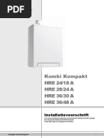 Intergas Installatiehandleiding HRE | PDF