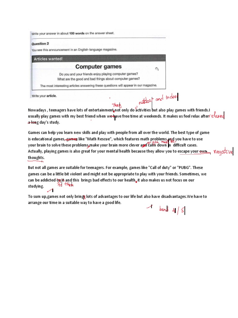 Article COMPUTER GAMES - Corrected | PDF
