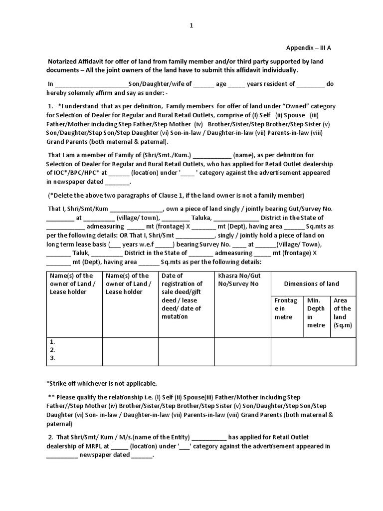 Appendix III A | PDF | Civil Law (Common Law) | Social Institutions