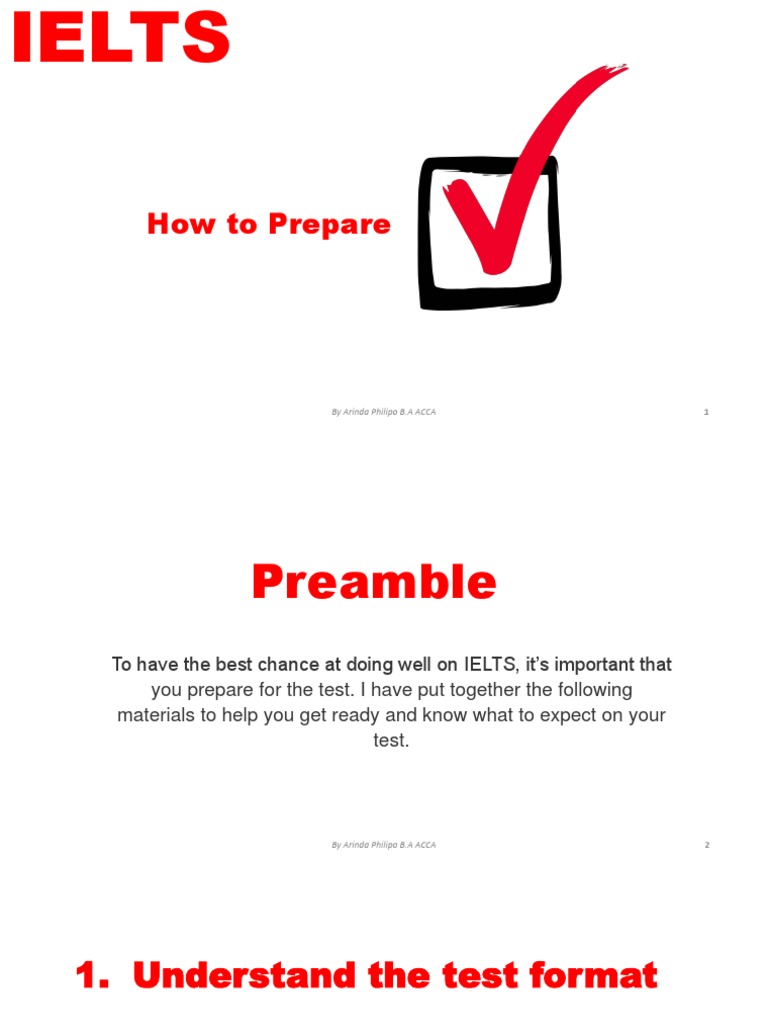 Ielts Guide Pdf International English Language Testing System