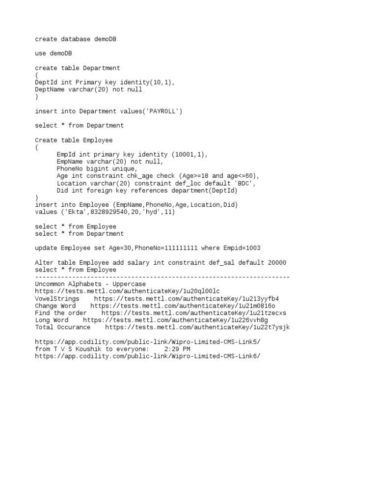 SQL and LB | PDF | Teaching Methods & Materials | Computers