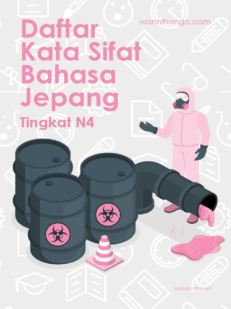 Daftar Kata Sifat Bahasa Jepang: Tingkat N4 | PDF