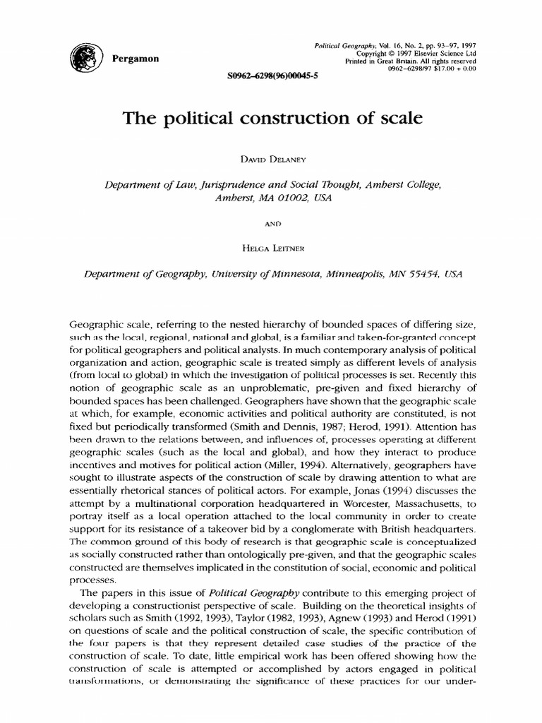 1 Politic Scale | PDF | Theory | European Union