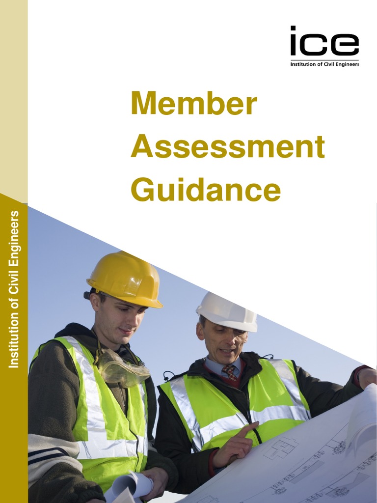 ICE Member Assessment Guidance | PDF | Diploma | Academic Degree