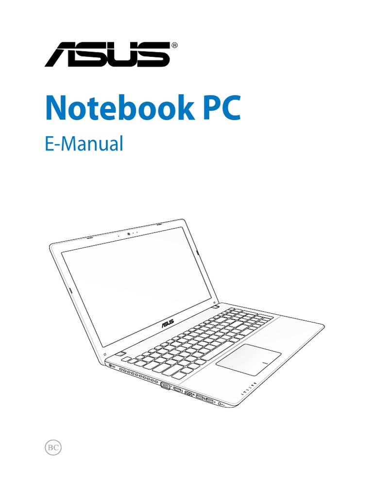Asus A550l Manual de Usuario | PDF | Power Supply | Laptop