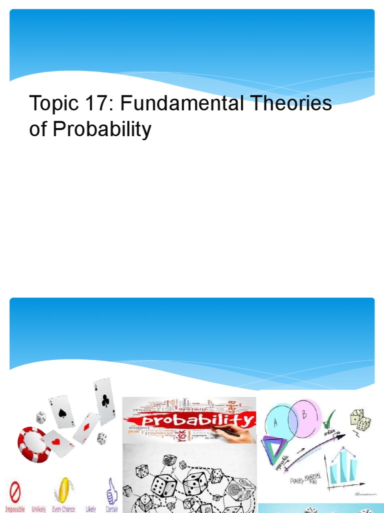 7.1 Fundamental Theories of Probability 1 1 | PDF | Probability ...