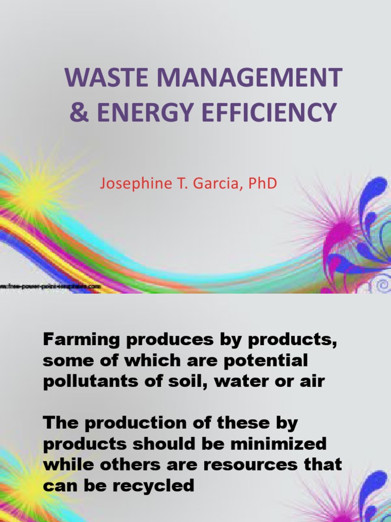 Waste Management & Energy Efficiency Guide | PDF | Waste Management ...