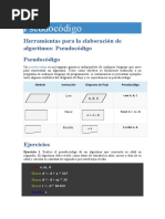 Pseint Ciclos Presentacion | PDF | Programación de computadoras | Algoritmos