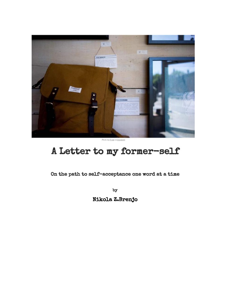 Letters to My Former Self | PDF | Religion & Spirituality