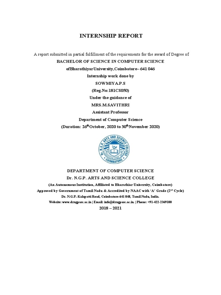 Python ML Internship-Report | PDF | Data Science | Machine Learning